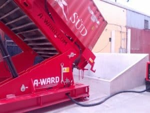 Unloading Rice From Containers In Peru - A-Ward